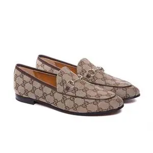 Gucci Jordaan Loafers - Cream