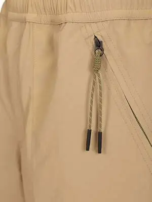 Moncler Froissé Technical Shorts - Cream