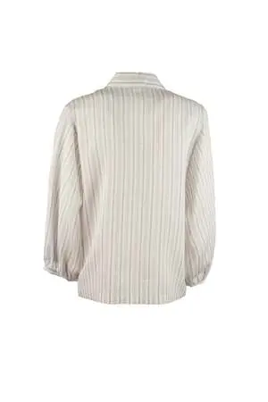 Peserico Striped Button-up Shirt
