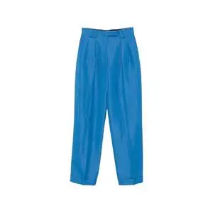 Versace Straight Trousers - Blue