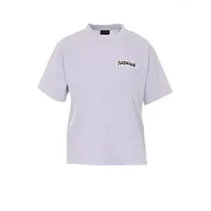 Balenciaga Balenciaga Masking Tape Medium Fit T-Shirt Gray