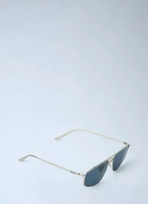 Prada Square Frame Sunglasses - Gold