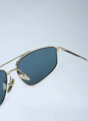 Prada Square Frame Sunglasses - Gold