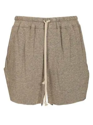 Rick Owens Jersey Boxer Shorts With Elasticated Waist - Gray