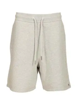 Ami Cotton Fleece De Coeur Shorts