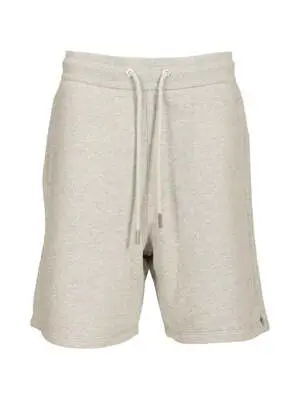 Ami Cotton Fleece De Coeur Shorts