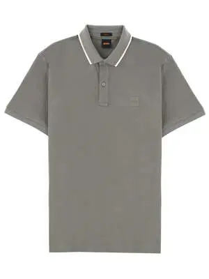 BOSS Polo With Logo - Gray