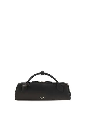 Alaïa Le Teckel Goat Leather Clutch - Black