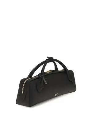 Alaïa Le Teckel Goat Leather Clutch - Black