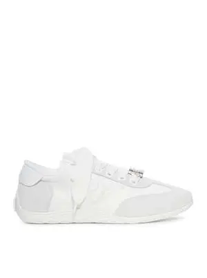 ROGER VIVIER Viv Low Suede Sneakers With Buckle Detail
