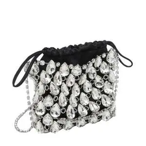 SELF-PORTRAIT Embellished Mini Handbag