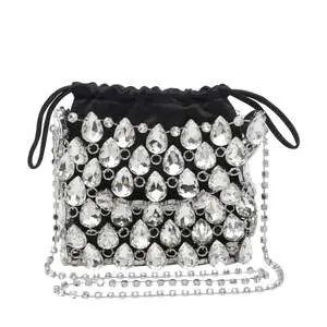 SELF-PORTRAIT Embellished Mini Handbag