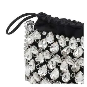 SELF-PORTRAIT Embellished Mini Handbag