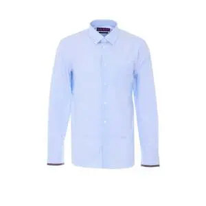 Gucci Striped Shirt With Web Logo