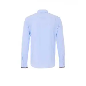 Gucci Striped Shirt With Web Logo