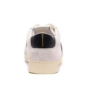 TOM FORD Leather And Suede Low-top Sneakers - White