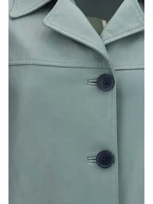Chloé Long Lambskin Leather Jacket