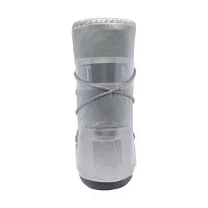 Moon Boot Icon Glance Knee-high Lace-up Boots - Silver