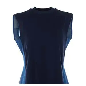 Sacai Denim Knit Dress