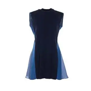 Sacai Denim Knit Dress - Black