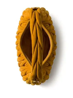 Miu Miu Small Wander Matelassé Suede Bag - Multicolor