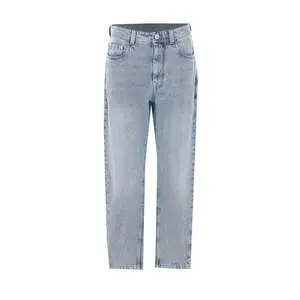 Brunello Cucinelli Baggy Tapered Fit Denim Trousers - Blue