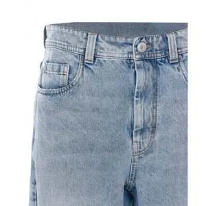 Brunello Cucinelli Baggy Tapered Fit Denim Trousers - Blue