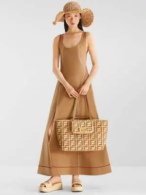 Fendi Cotton Abito Dress
