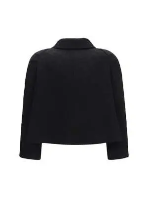 Dries Van Noten Cropped Jacket With Jewel Buttons