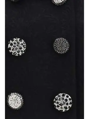 Dries Van Noten Cropped Jacket With Jewel Buttons