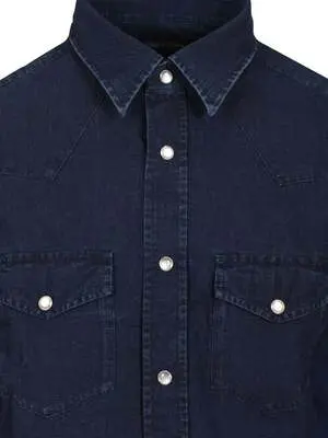 TOM FORD Lightweight Denim Western Shirt