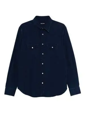 TOM FORD Lightweight Denim Western Shirt
