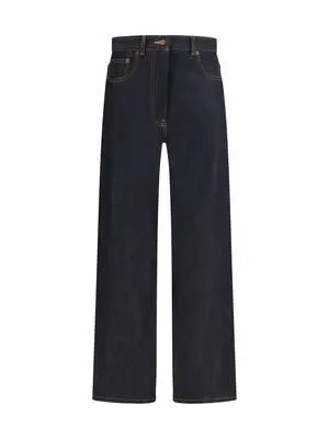 Thom Browne Ankle Length Jeans For Women