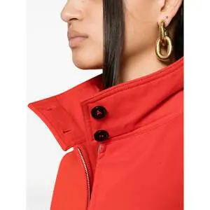 Alaïa Cropped Jacket With High Neck And Zip Fastening