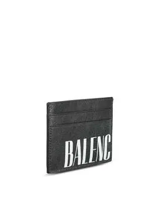 Balenciaga Editor Card Holder - Black