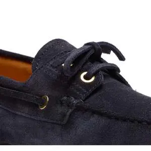 TOD'S Gommino Suede Boat Loafers - Blue