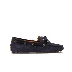 TOD'S TOD'S Gommino Suede Boat Loafers - Blue Blue
