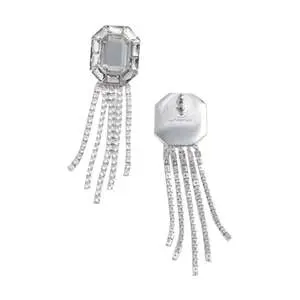 SELF-PORTRAIT Crystal Droplet Earrings