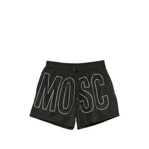 Moschino Beachwear Swim Shorts - Black