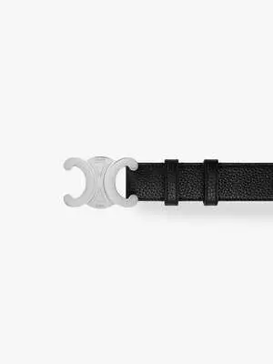 Celine Triomphe Leather Belt