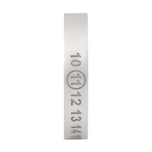 MAISON MARGIELA Numerical Ring - Silver