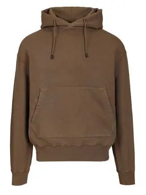 Stone Island Organic Cotton Oversized Hoodie With Drawstring - Multicolor