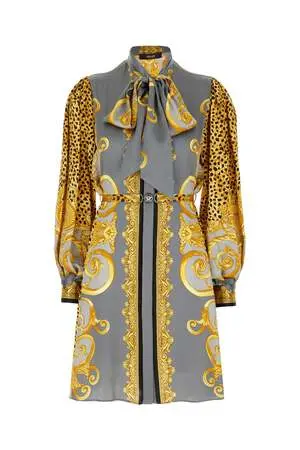 Versace Printed Dress - Multicolor