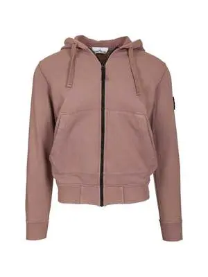 Stone Island Hooded Full Zip Sweatshirt
