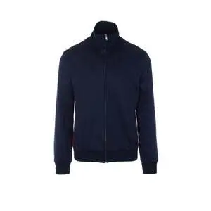 Gucci Technical Jersey Web Zipped Jacket - Blue