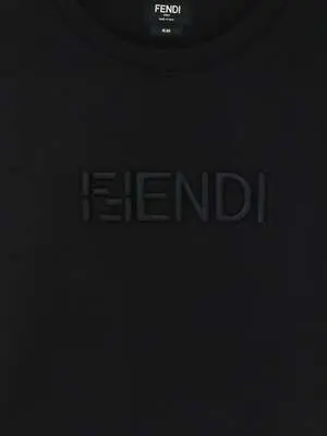 Fendi Slim Fit Cotton T-shirt - Multicolor