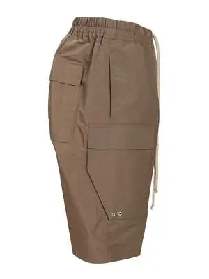 Rick Owens Cargo Shorts Pods - Brown