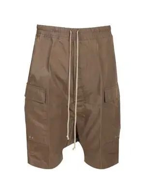 Rick Owens Cargo Shorts Pods - Brown