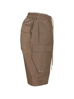 Rick Owens Cargo Shorts Pods - Brown