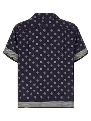 BODE Foyer Diamond' Shirt - Blue